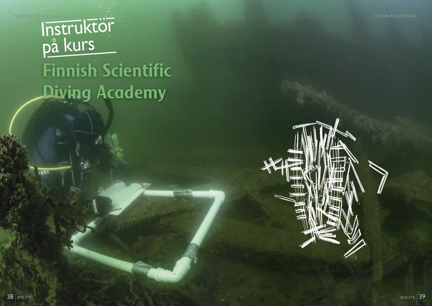 Instruktör på kurs – Finnish Scientific Diving Academy | DYK